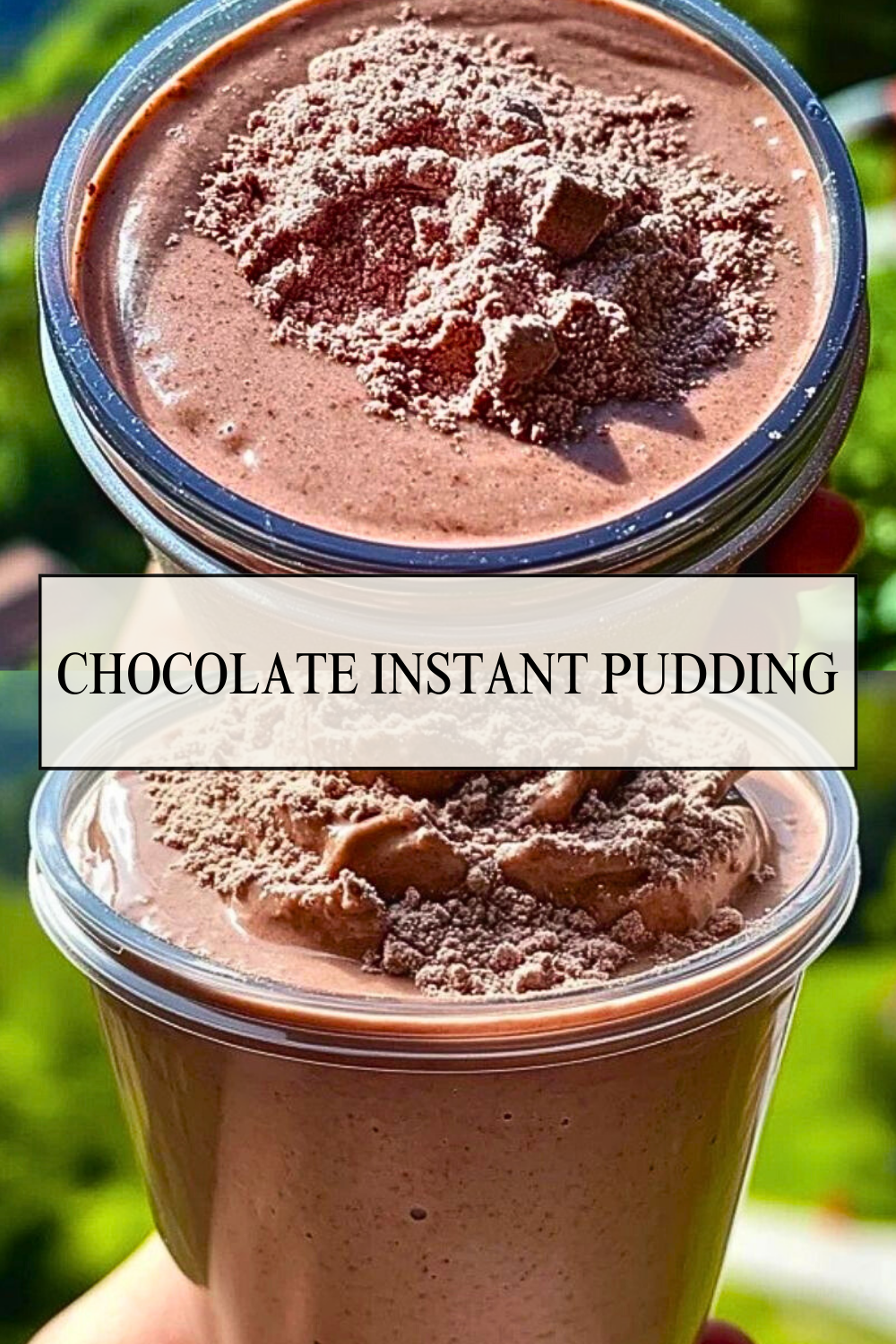 Chocolate Instant Pudding – Creamy, Smooth, and Irresistible