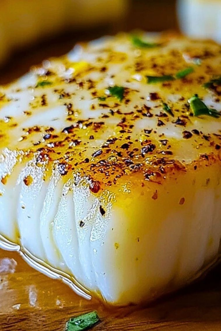 Healthy Lemon Butter Baked Cod Recipe