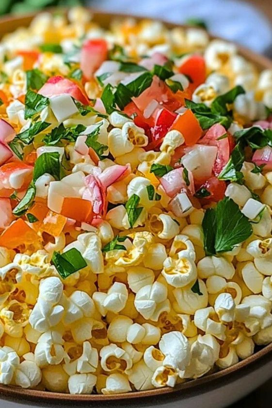 Popcorn Salad Recipe