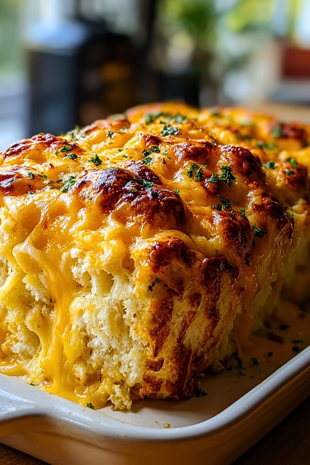 Easy Cheesy Biscuit Loaf
