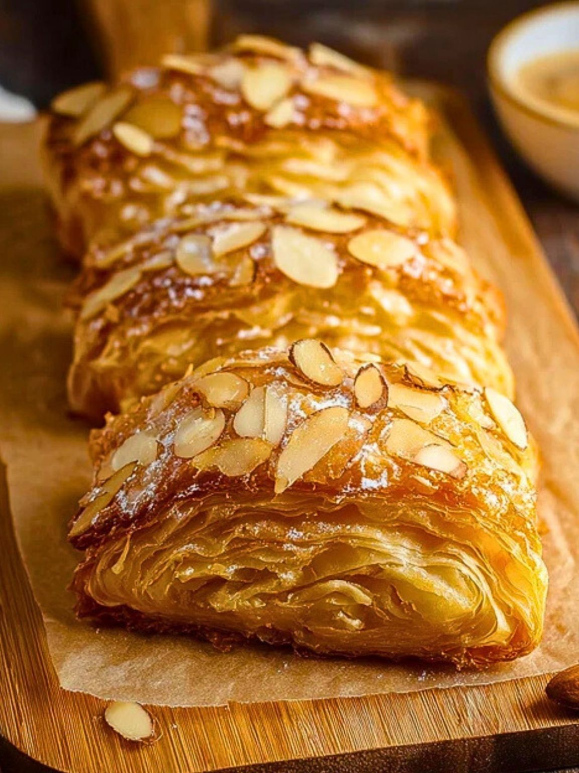 Flaky Sweet Almond Pastry