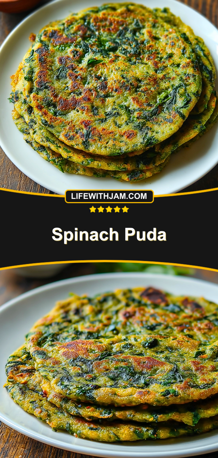 Spinach Puda