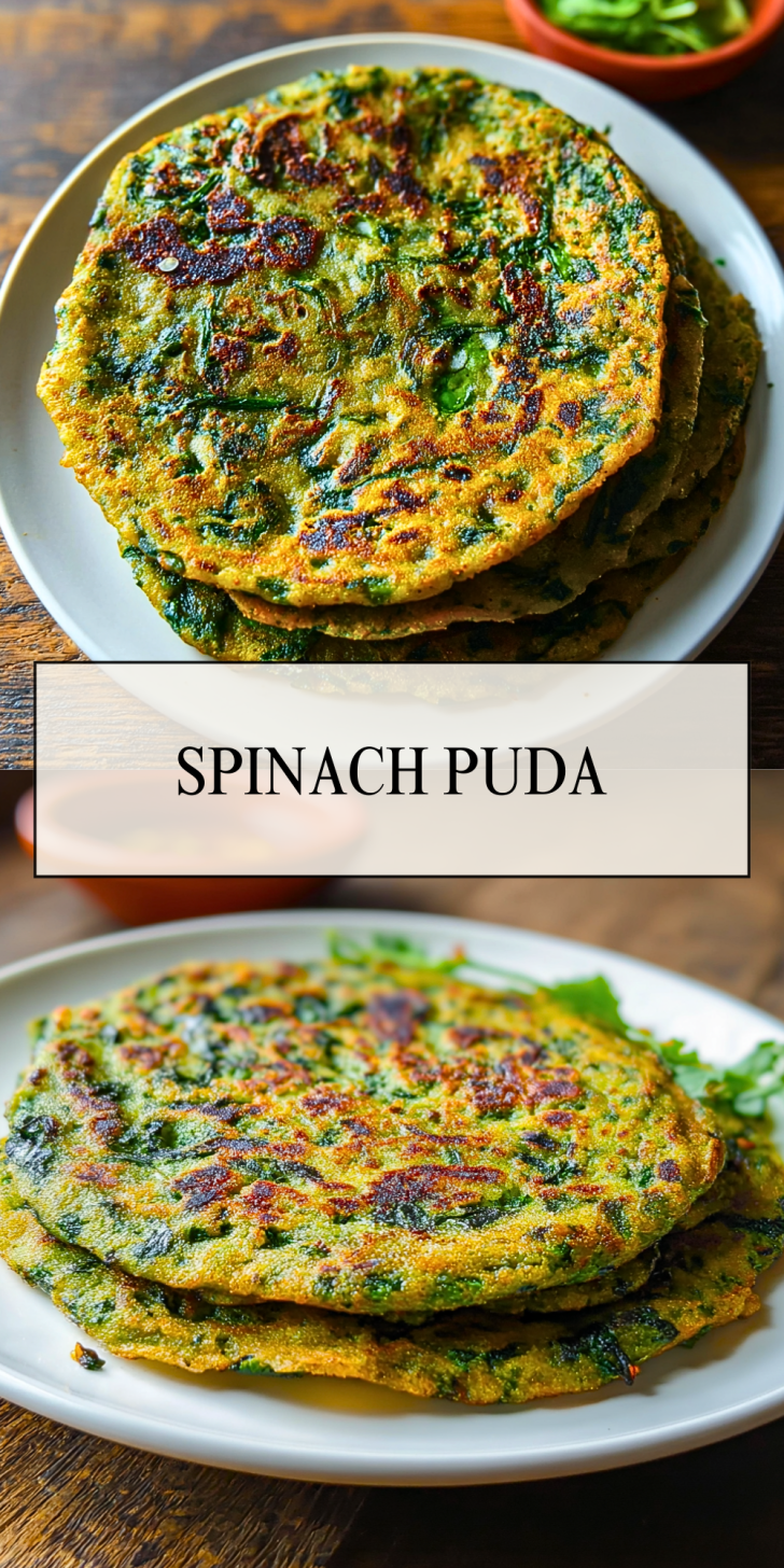 Spinach Puda