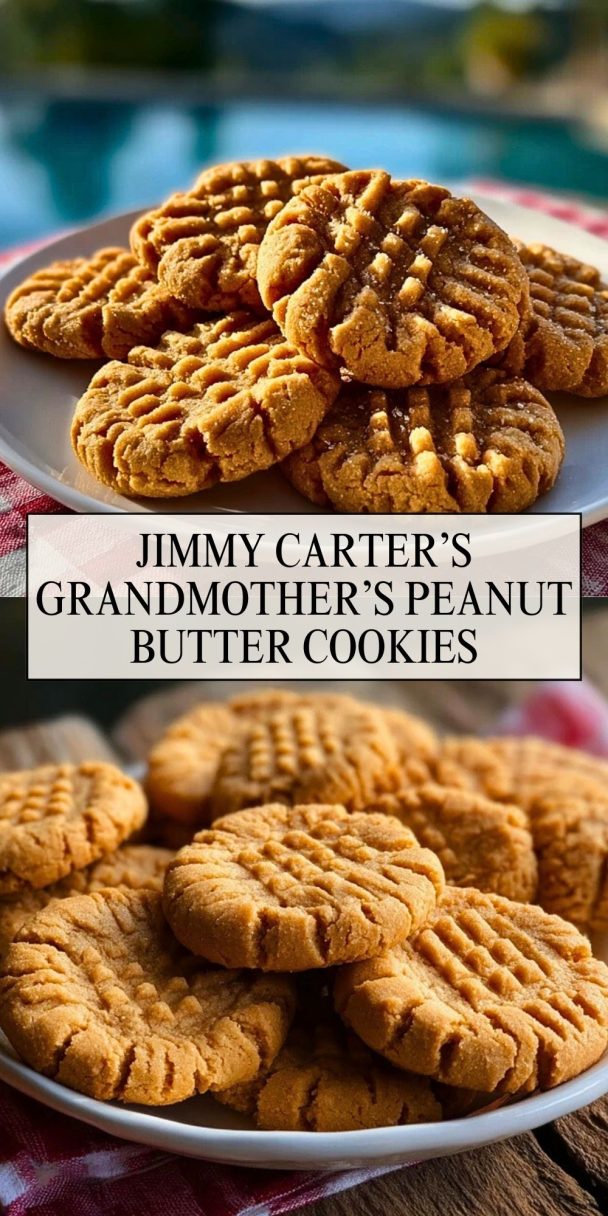 Jimmy Carter’s Grandmother’s Peanut Butter Cookies