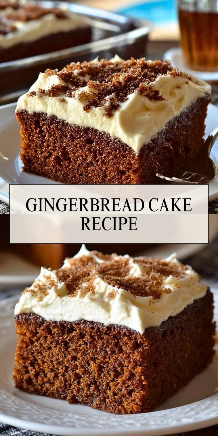 Gingerbread Cake Recipe