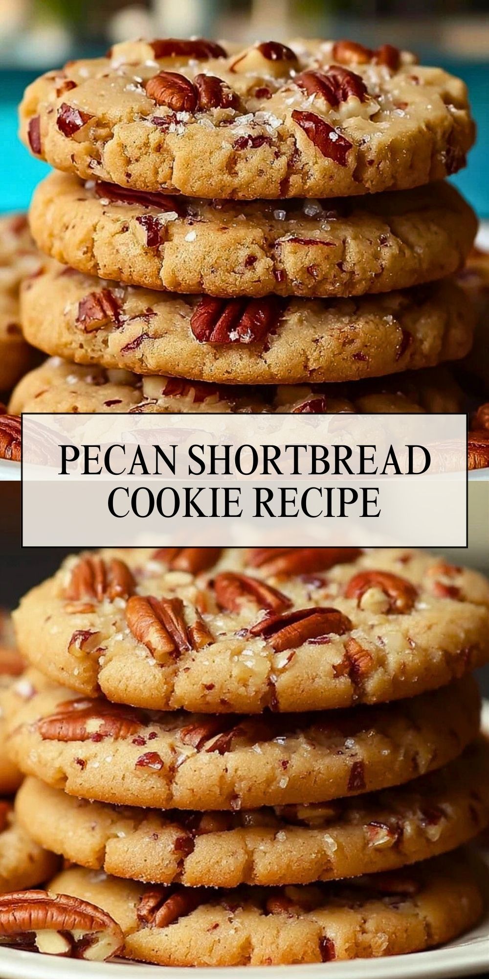 Pecan Shortbread Cookie Recipe