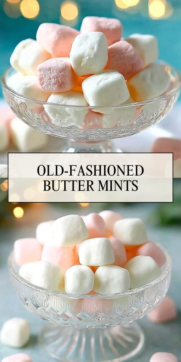 Old-Fashioned Butter Mints